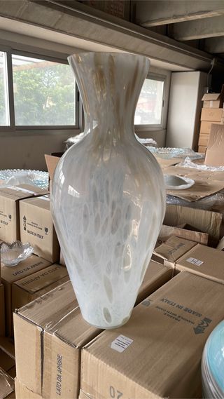 vaso in vetro murano