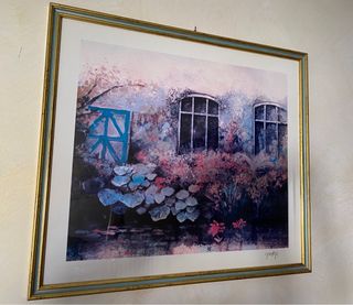 Cromolitografia “Il giardino di Monet”