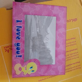 Cornice Tweety in vetro