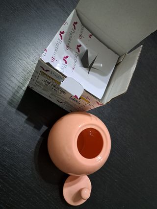 Zuccheriera colore salmone/rosa