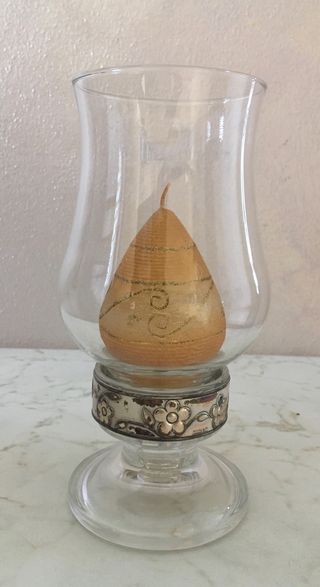 Portacandela in cristallo