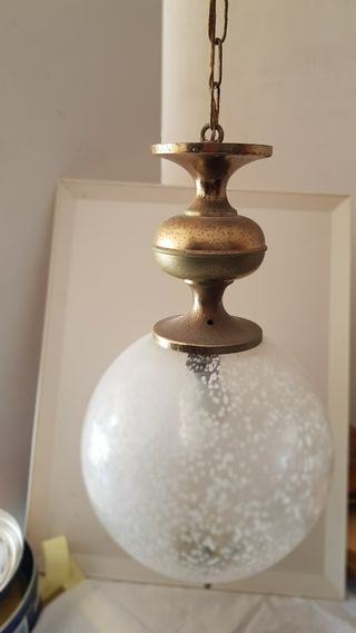 COPPIA LAMPADARI A PALLA