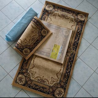 Set 3 Tappeti Orientali Floreali