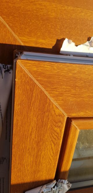 FINESTRE NUOVE PVC EFFETTO LEGNO, DIVERSE MISURE