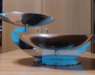 Centrotavola Elleffe in acciaio inox