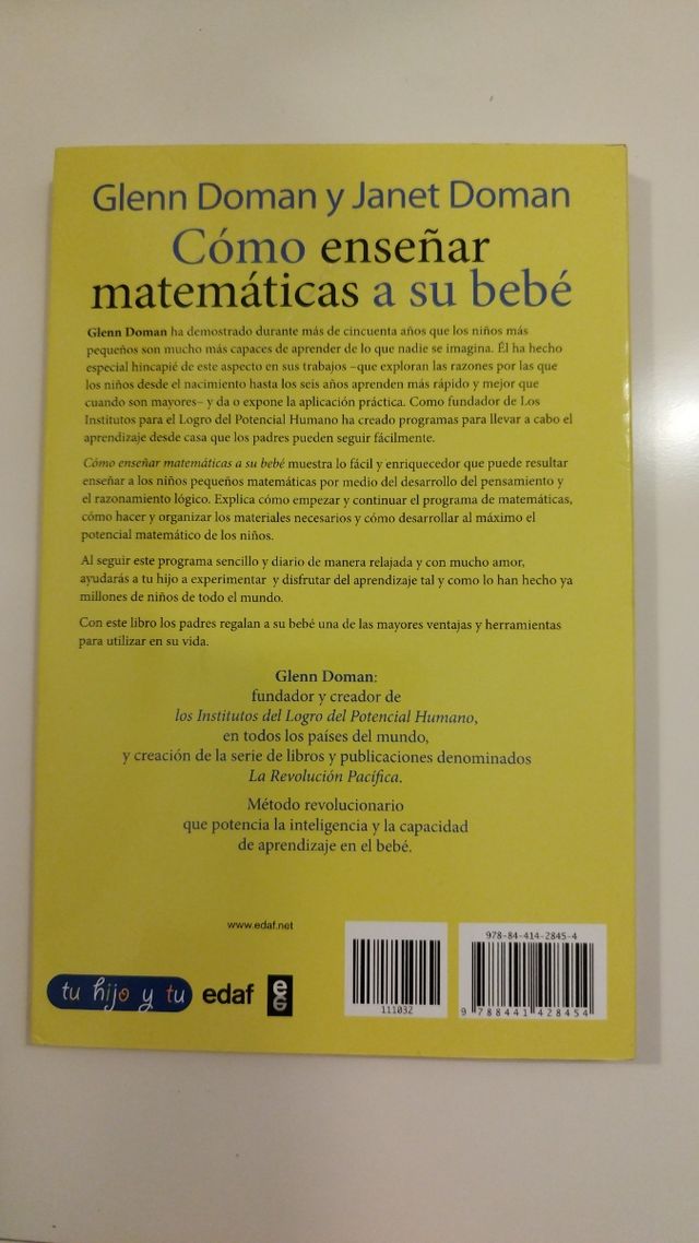 Cómo enseñar Matemáticas a su bebé de segunda mano por 15 EUR en Zafra ... Cómo enseñar Matemáticas a su bebé de segunda mano por 15 EUR en Zafra ...