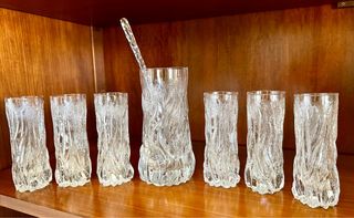 servizio di bicchieri vintage