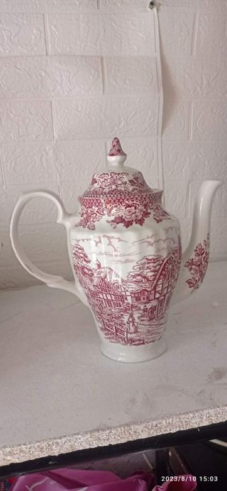 Teiera/ caffettiera inglese antica