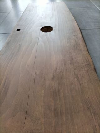 Top bagno in legno di Cedro