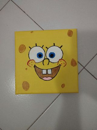 Quadretto dipinto spongebob
