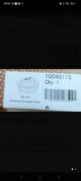 AMC softiera -Einsatz New cm20