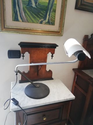 Lampada da scrivania snodabile anni 70