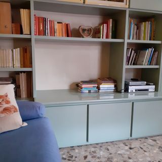 Libreria in legno ciliegio