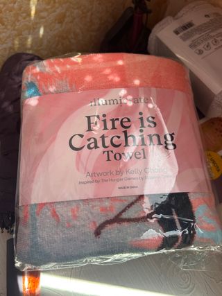 Hunger Games Catching fire towel