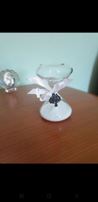 clessidra confezionata idea regalo nuova