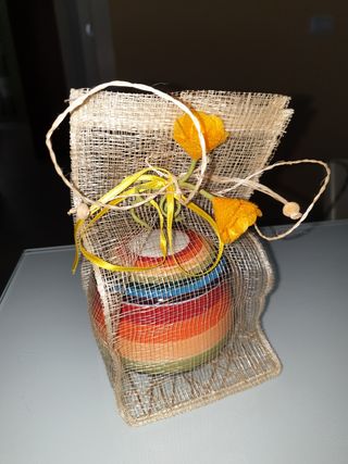 vaso decorazione confezionato