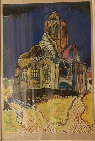 Copia di Van Gogh "La Chiesa di Auvers"