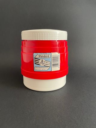 bottiglia isotermica thermis vintage rossa