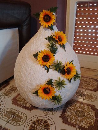 Riciclo vecchia damigiana