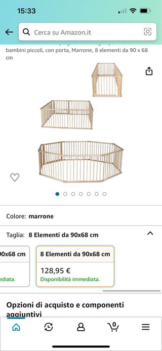 box recinto animali o bambini