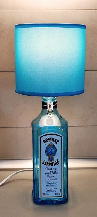 Lampada bottiglia - Bombay Sapphire Gin
