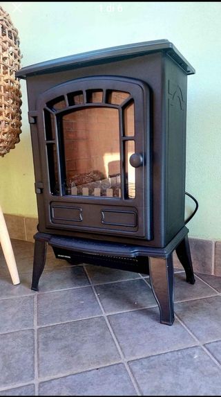 Camino con effetto fiamma