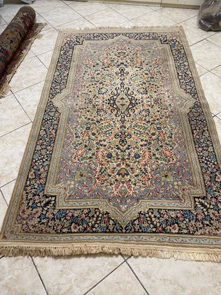 5 tappeti persiani grandi vari colori certificati