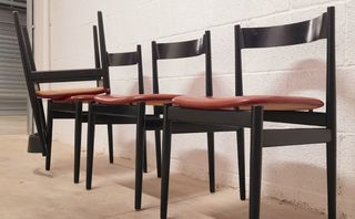 4 sedie firmate Figli di Amedeo Cassina