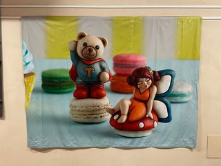 Telo di allestimento Thun 155x210 macarons