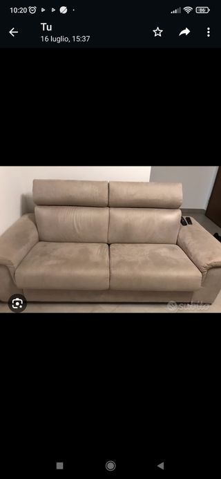 Divano letto matrimoniale