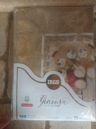 Lenzuolo singolo IRGE orso