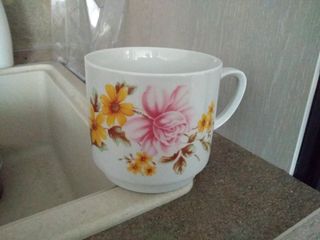 Tazza vintage da caffelatte, thè