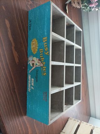 Scatola in legno porta tutto