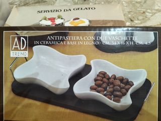 Antipastiera in ceramica