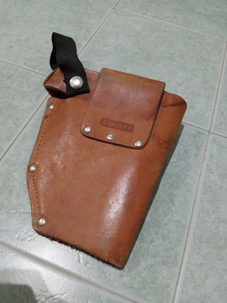 fodero borsa attrezzi cuoio lavoro work Stanley