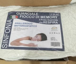 Cuscino anallergico Guanciale Memory