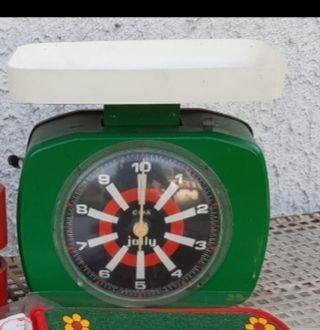Bilancia verde vintage