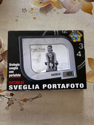 sveglia portafoto