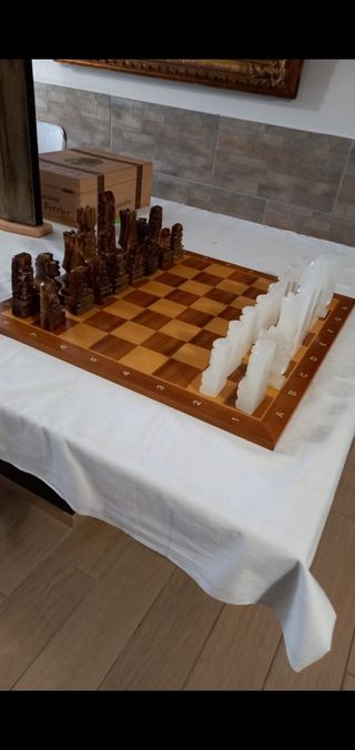 Grande scacchiera legno