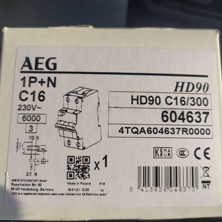 Interruttore magn.diff. AEG