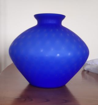 Vaso vetro incamiciato