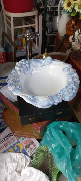 2 bellissimi oggetti molto grandi in ceramica