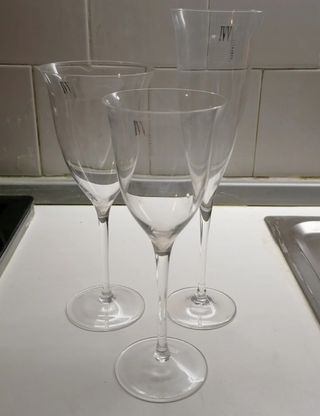 Set 18 Bicchieri di cristallo marca IVV