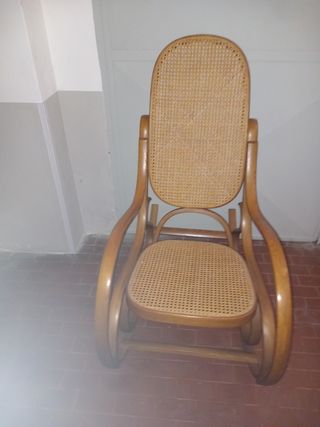 Sedia a dondolo anni 60