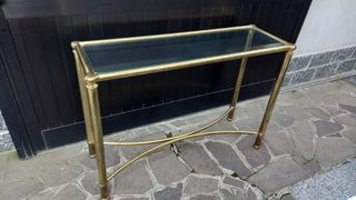 Consolle ottone vintage