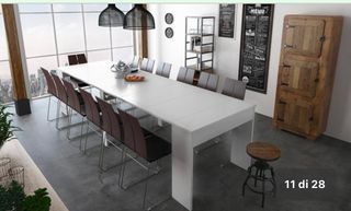 tavolo consolle allungabile