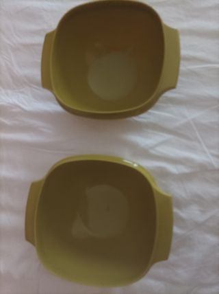 2 contenitori Tupperware verdi