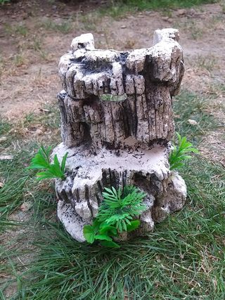 Pietra nascondi filtro per acquario