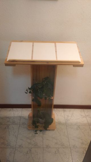 Atril rústico palets