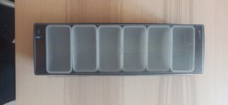 Bar condiment a 6 scomparti.